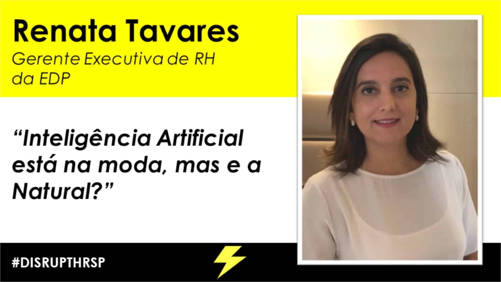 Inteligência Artificial está na moda, mas e a Natural? | Renata Tavares ...