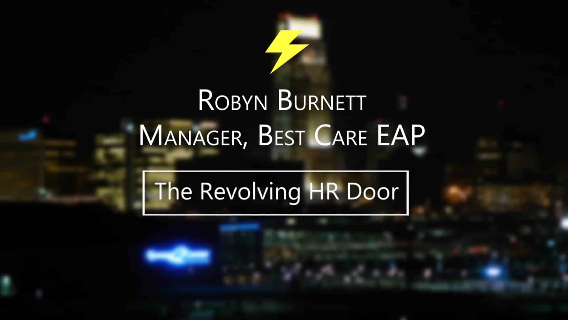 The Revolving HR Door | Robyn Burnett | DisruptHR Talks - DisruptHR
