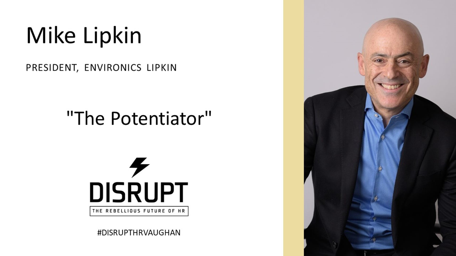 The Potentiator | Mike Lipkin | DisruptHR Talks - DisruptHR