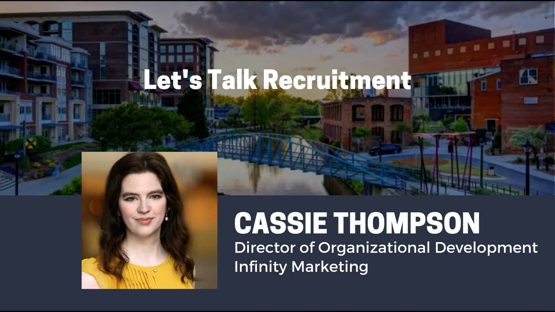 Let's Talk Recruitment | Cassie Thompson | DisruptHR Talks - DisruptHR